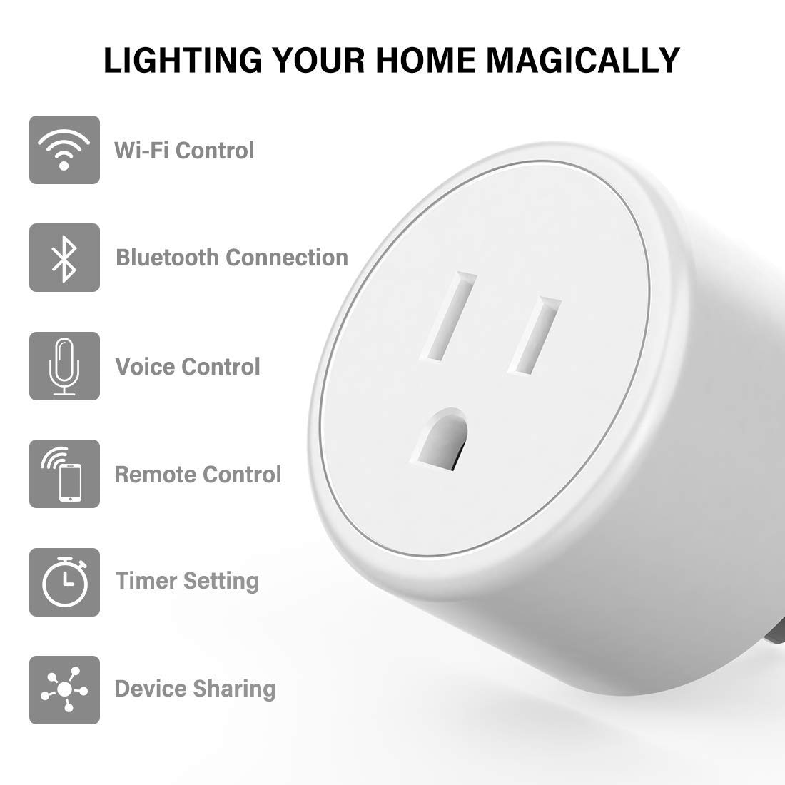 Set 4 prize inteligente, Sunmostar, Cupru Bluetooth, Alb - eMAG.ro