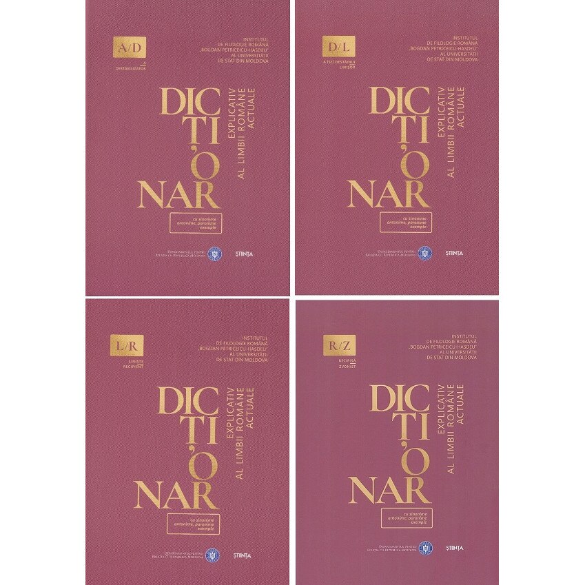 Dictionar Explicativ Al Limbii Romane Actuale Cu Sinonime, Antonime ...