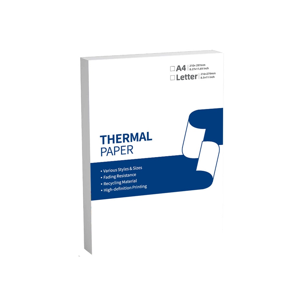 Hartie termica A4 standard international AIMO, 100 coli/pachet, pentru ...