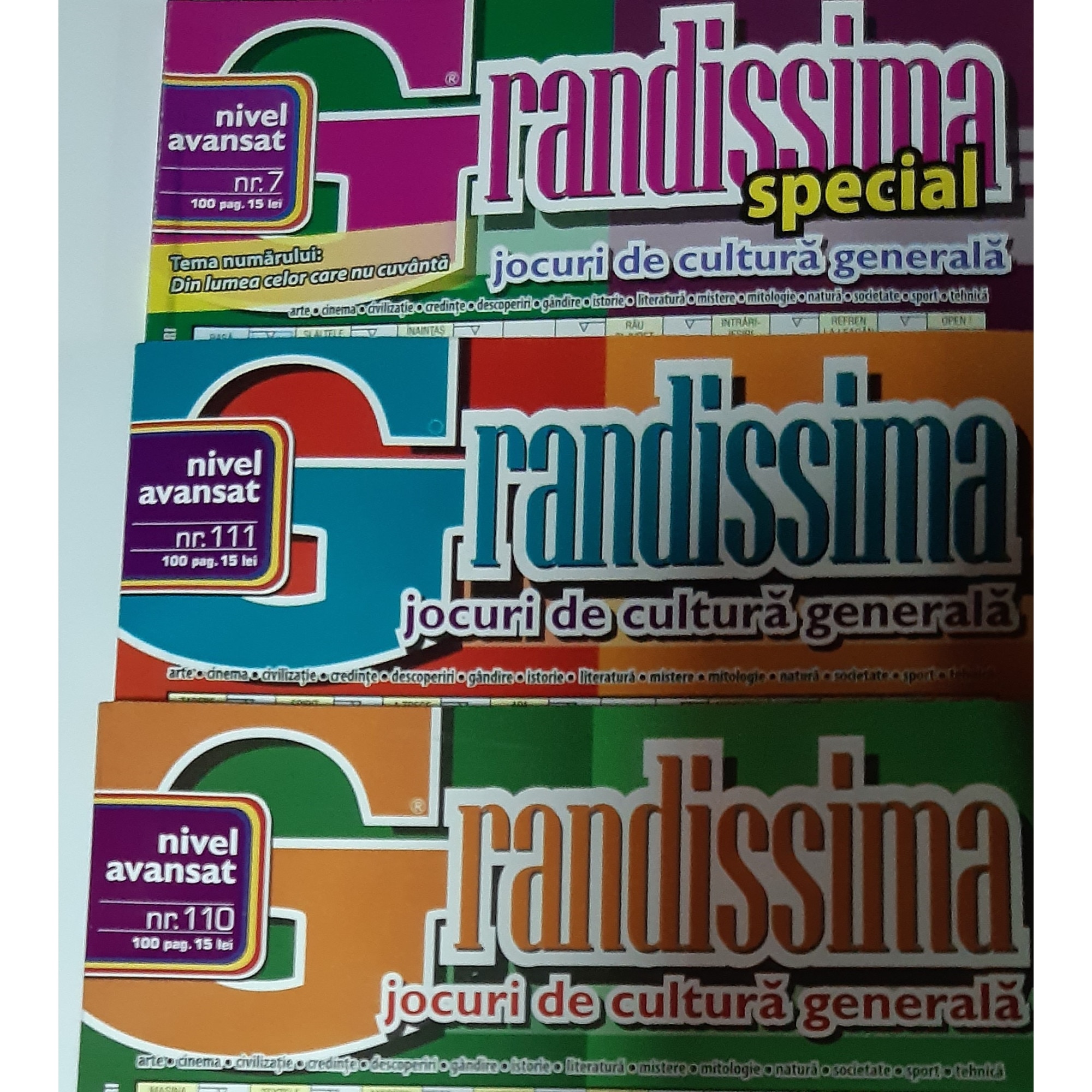 Pachet de 3 integrame Grandissima diferite - nivel avansat, Maxim - eMAG.ro