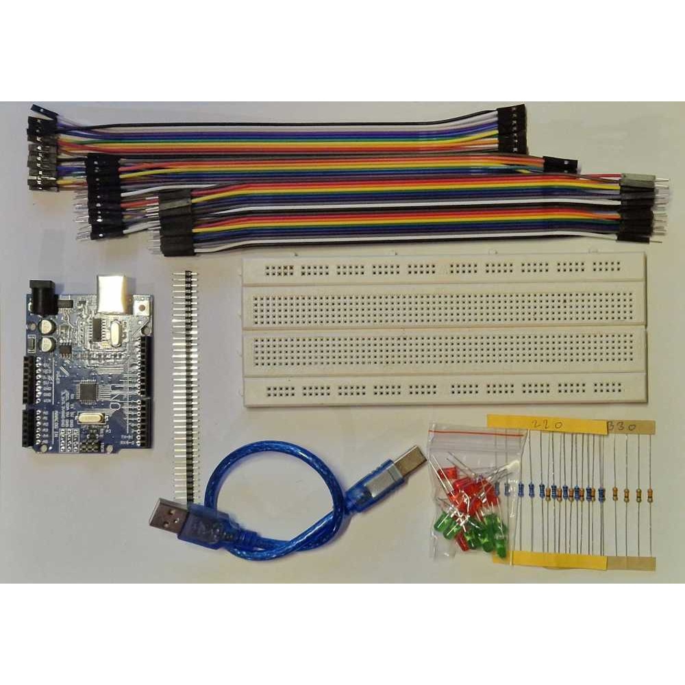 Set mini kit Arduino de 47 de piese - eMAG.ro