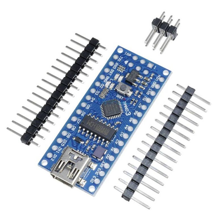 Microcontroler Nano168 V3.0, ATmega168 CH340G, mini USB - eMAG.ro