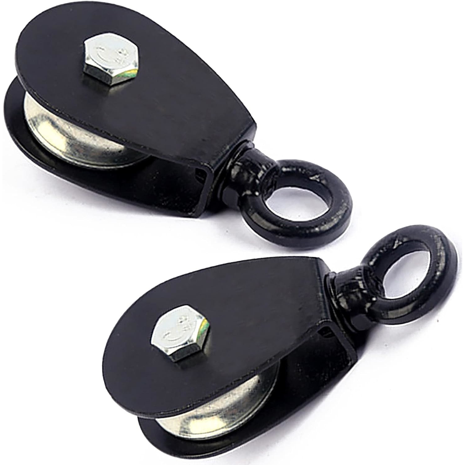 Set 2 scripeti cu rola, Sunmostar, Otel, Negru - eMAG.ro