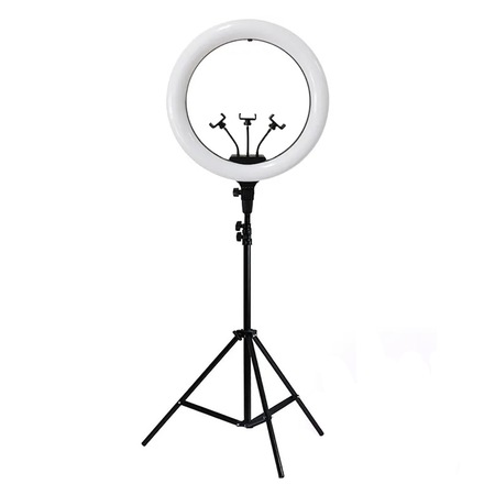 Lampa Circulara Make-Up Profesionala GREATON cu Diametru 22 inch, 55 cm ...