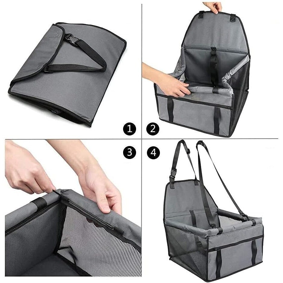 Scaun auto de protectie pentru animale, impermeabil, confort in ...