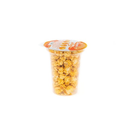 Popcorn dulce, Puffloss, glazura de caramel, set de 12 pahare, 50g ...