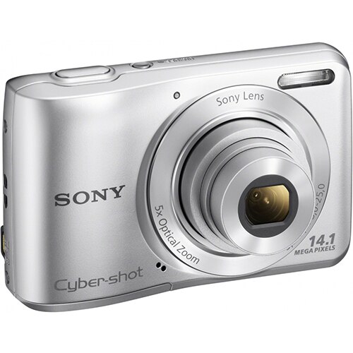 Aparat foto digital Sony Cyber-Shot DSC-S5000, 14.1MP, Silver + Husa ...