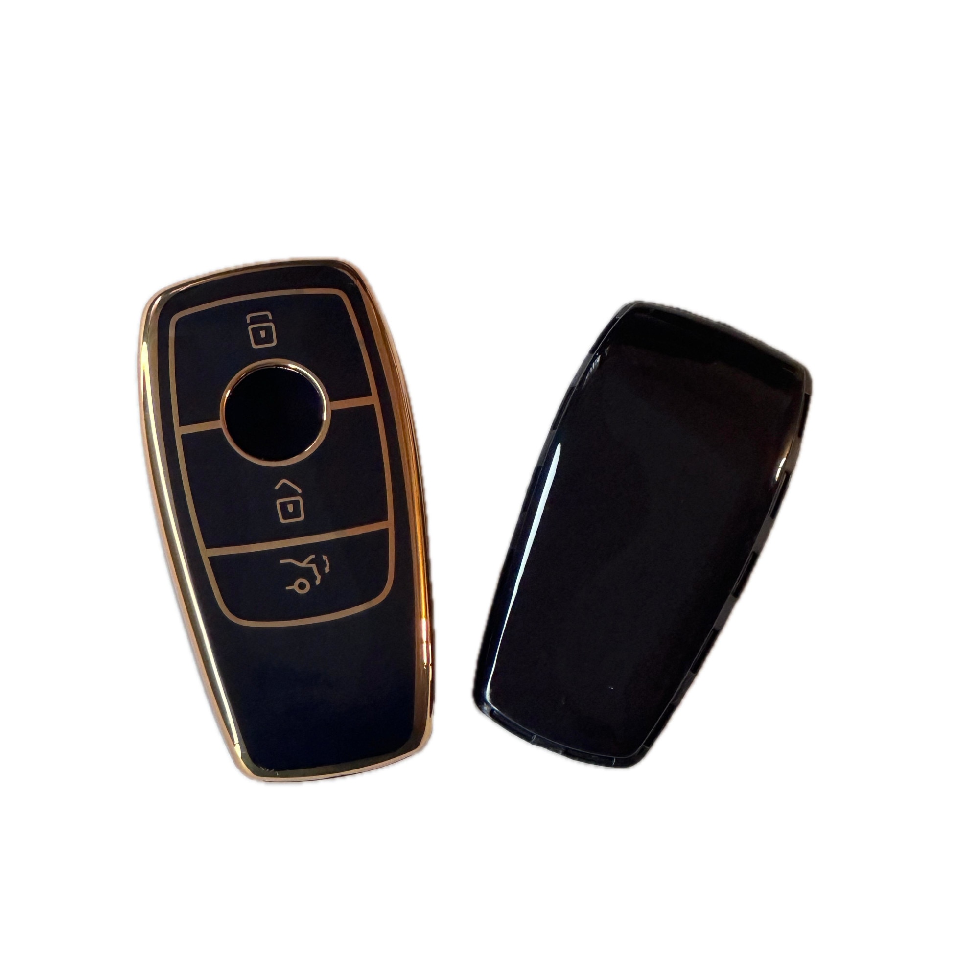 Husa de protectie Premium pentru cheie Mercedes-Benz, material TPU de ...