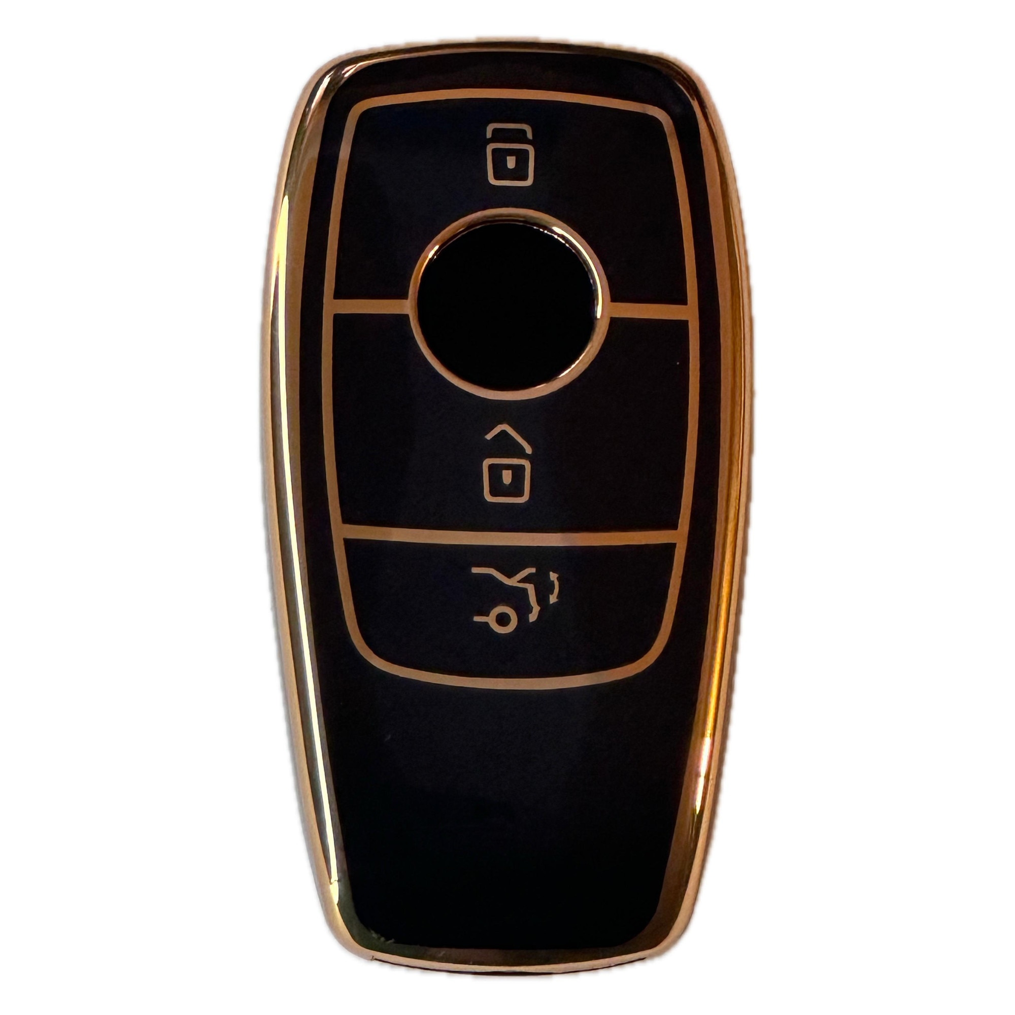 Husa de protectie Premium pentru cheie Mercedes-Benz, material TPU de ...