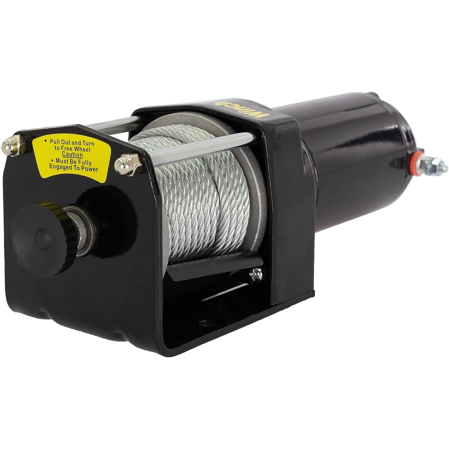 Troliu Electric, Capacitate 1360Kg, Telecomanda, Cablu Otel, Negru ...