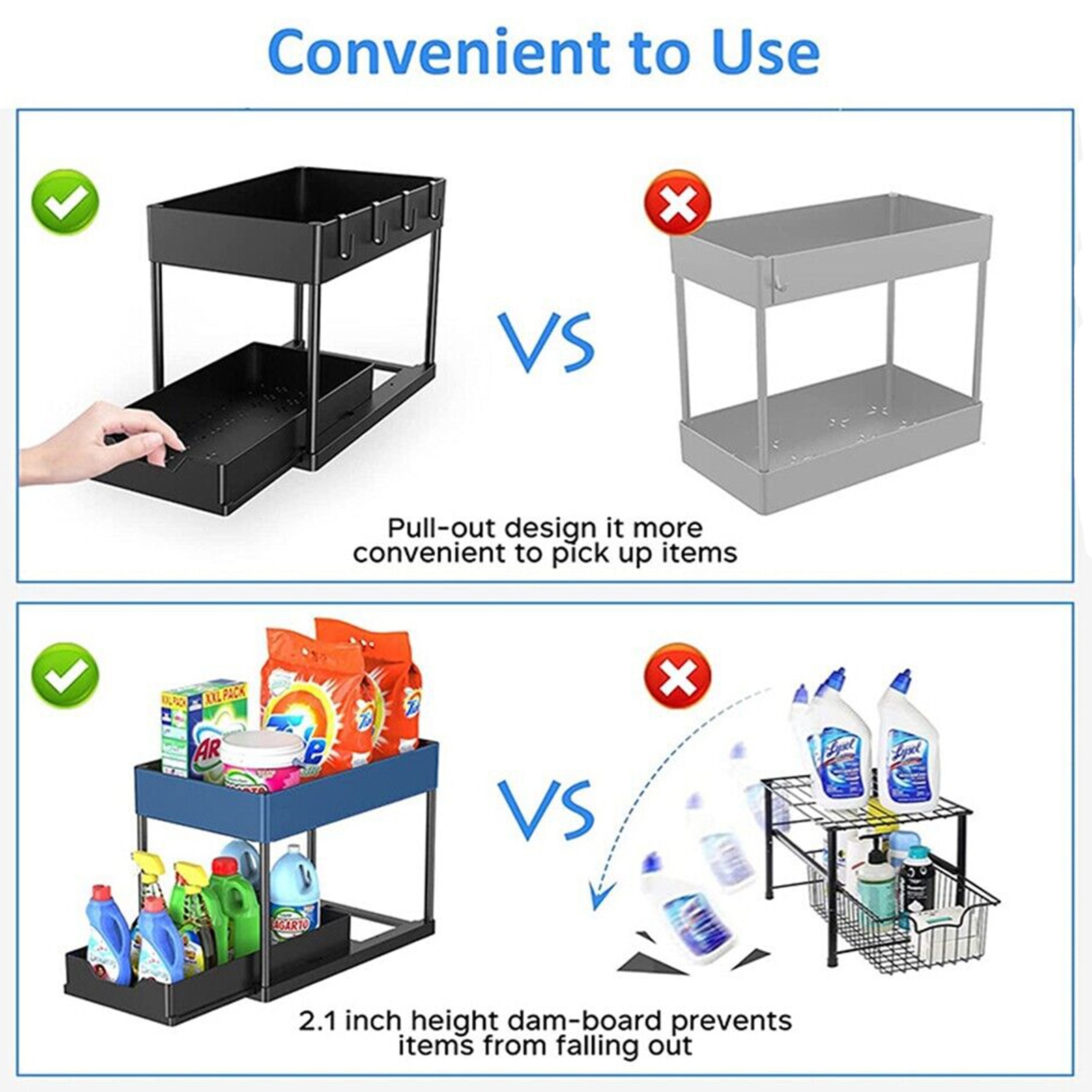Raft multifunctional, zggzerg, cu sertar glisant si 4 carlige, Design ...