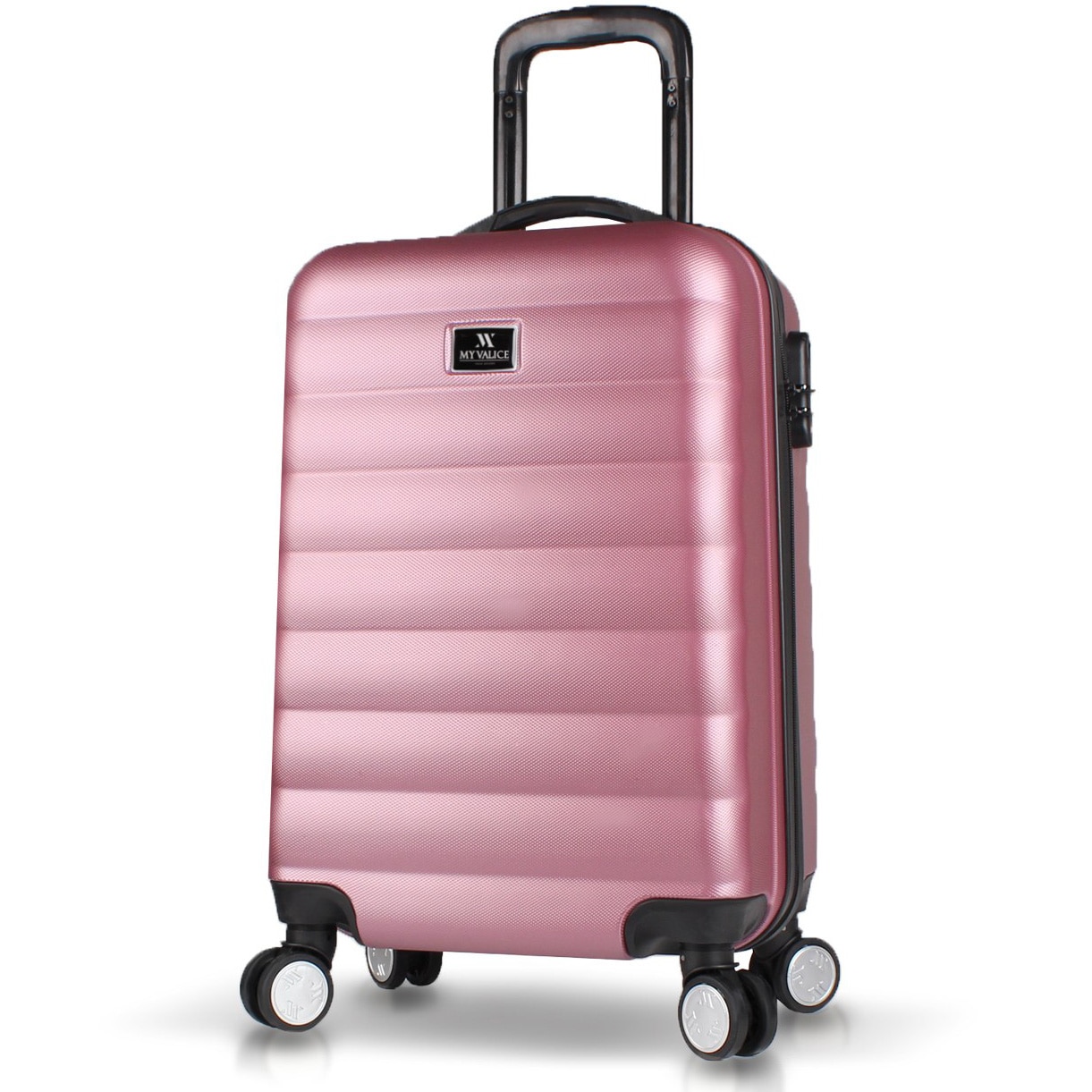 Troler MYVALICE CRSKAIT, 57 x 34 x 23, Auriu rose - eMAG.ro