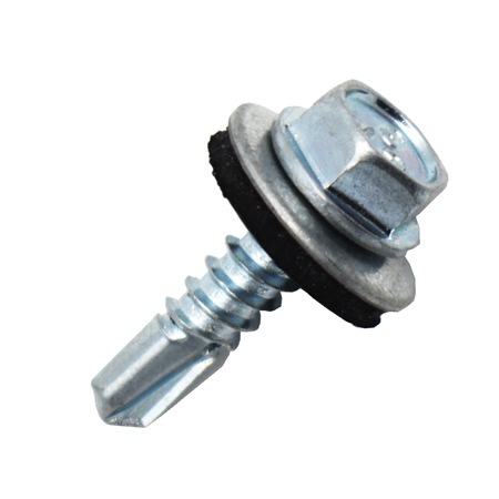 Set 250 bucati suruburi autoforante cu cap hexagonal, DIN 7504K, filet ...