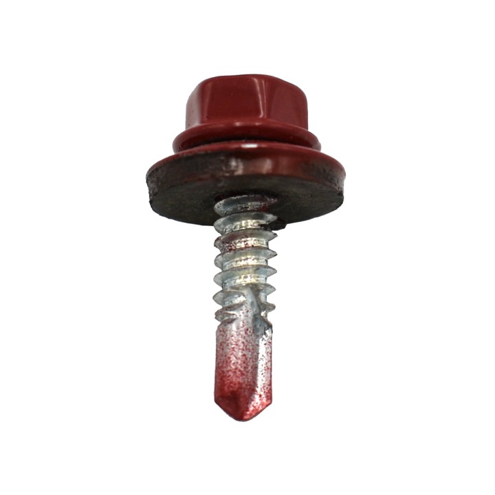 Set 250 bucati suruburi autoforante cu cap hexagonal, DIN 7504K, filet ...