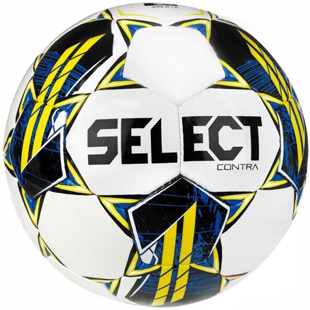 Minge fotbal Select Contra V23, alb/negru/gaben, 5 - eMAG.ro