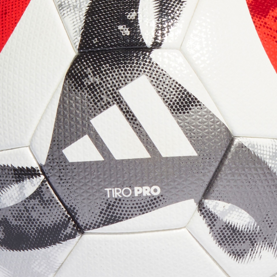 Minge fotbal Adidas Tiro Pro 23, alb/rosu/negru, 5 - eMAG.ro