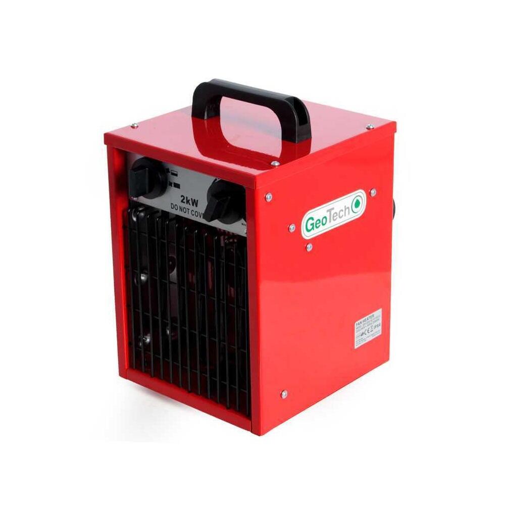 Geotech ipari elektromos légfűtő 1000/2000W, 150mc/h - eMAG.hu