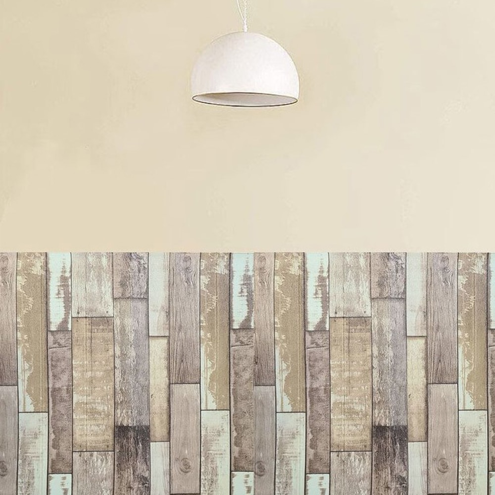 Tapet 3D GREATON cu Design Sub Forma De Lemn, 77x70cm, Bej Maro, Spuma ...