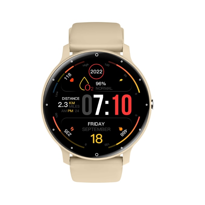 Smartwatch Devia Wt1, Beige - eMAG.ro