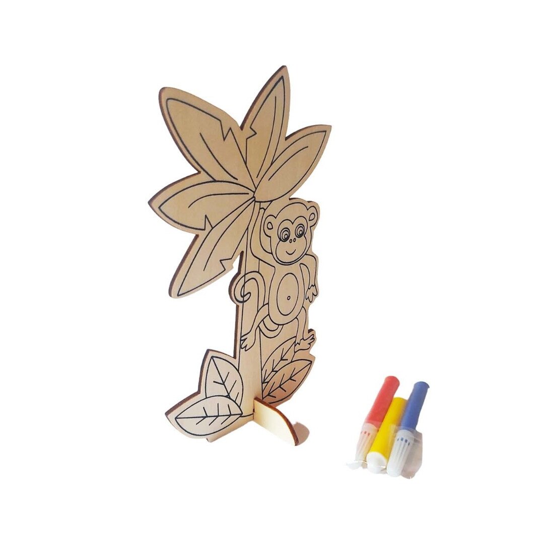 Festmény fára, Model Monkey, 16 cm, 211LF - eMAG.hu