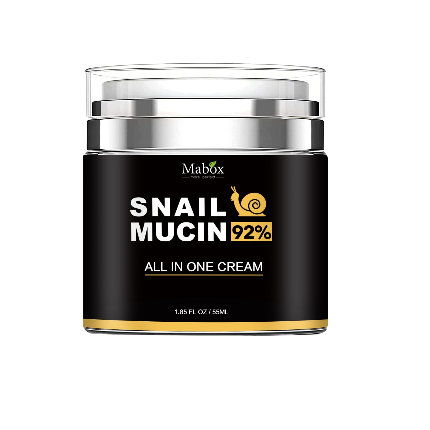 Crema de fata Mabox Snail Mucin 92%, Mucina de Melc, Arginina, Acid ...