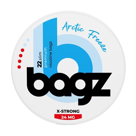 Pouch cu nicotina, BAGZ, Arctic Freeze, 24 mg, 22 pliculete - eMAG.ro