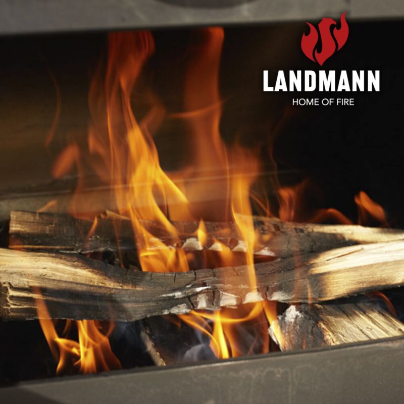Газов грил с 5.1 горелки Grill Chef Landmann 05855 скари от неръждаема ...