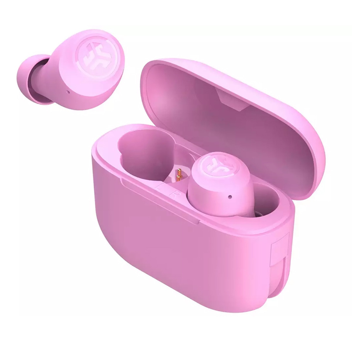 Casti audio In-Ear Jlab GO Air Pop, True Wireless, Roz - eMAG.ro