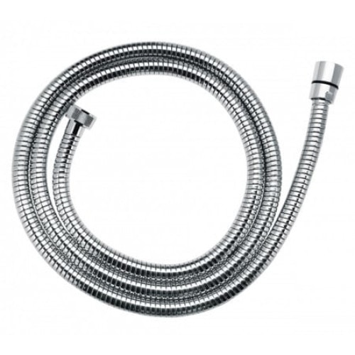 Furtun flexibil dus conic Ferro, metalic 175 cm, crom - eMAG.ro