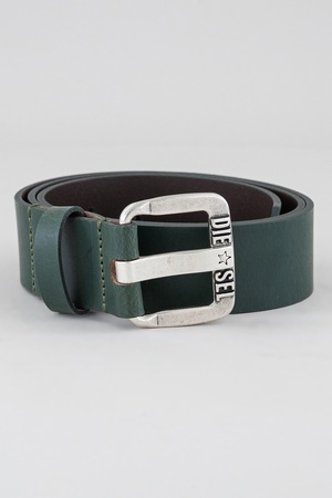 Diesel, Curea din piele, Verde inchis, 90 - eMAG.ro