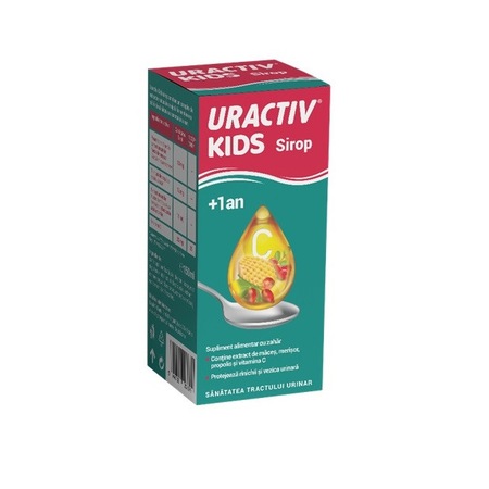 Supliment alimentar, Sirop Uractiv Kids 1+, 150 ml, Fiterman Pharma ...