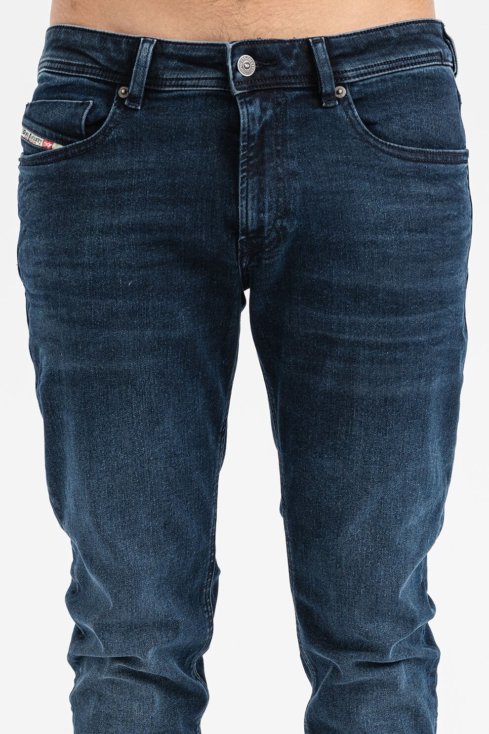 Diesel, Прилепнали дънки Sleenker, Тъмносин, W38-L32 - eMAG.bg