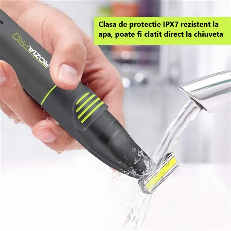 Aparat hibrid de barbierit, tuns barba si parul corporal, XPD 4in 1 ...