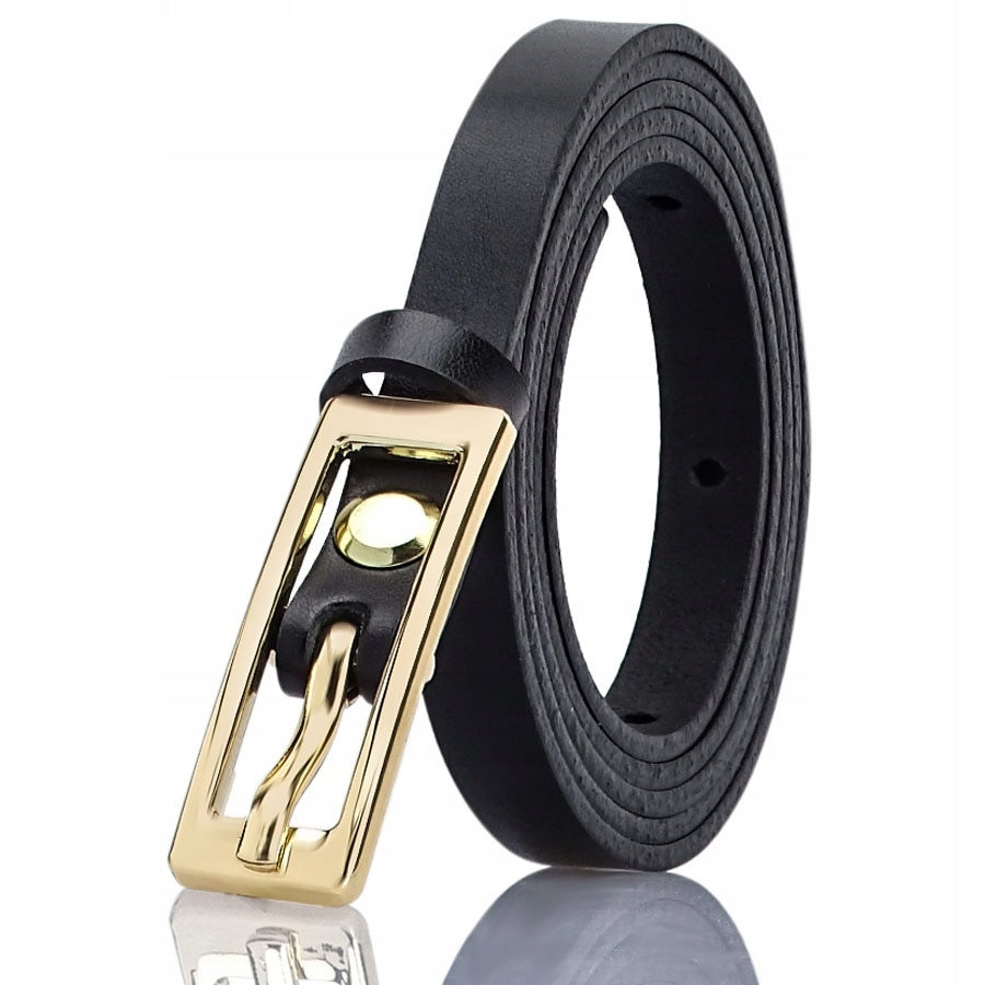 Curea dama, Gracio, 115 cm, Piele, Negru - eMAG.ro