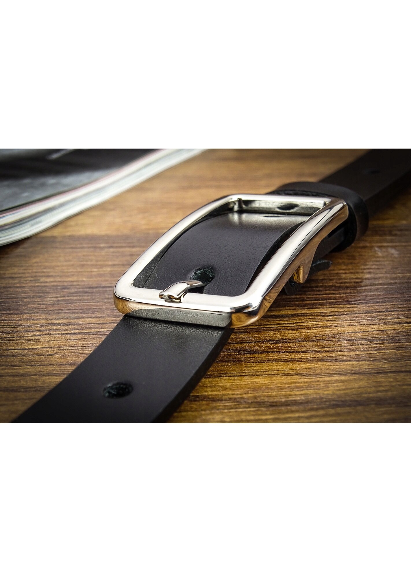 Curea dama, Gracio, Piele naturala, 130 cm, Negru - eMAG.ro