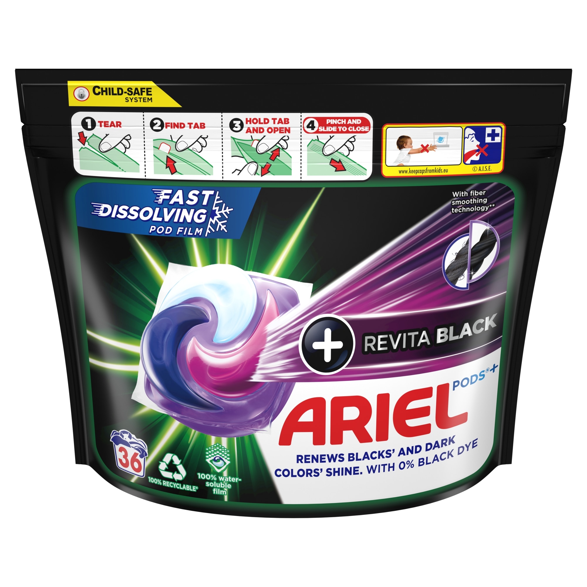 Capsule de spalat, Ariel, All-in-1, PODS, 36 spalari - eMAG.ro