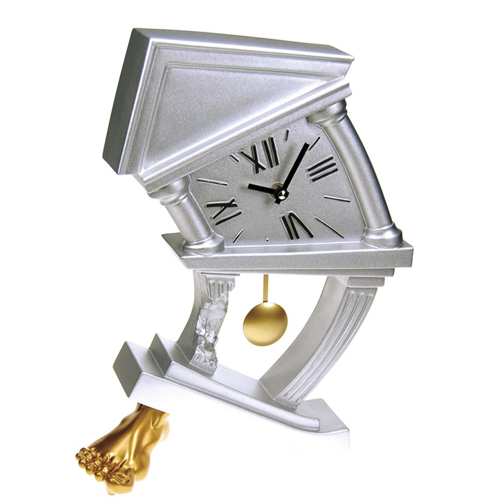 Ceas decorativ de perete, Antartidee, Rasina, Argintiu - eMAG.ro