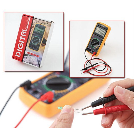 Multimetru Tip Digital, cu Display, DT9205A - eMAG.ro