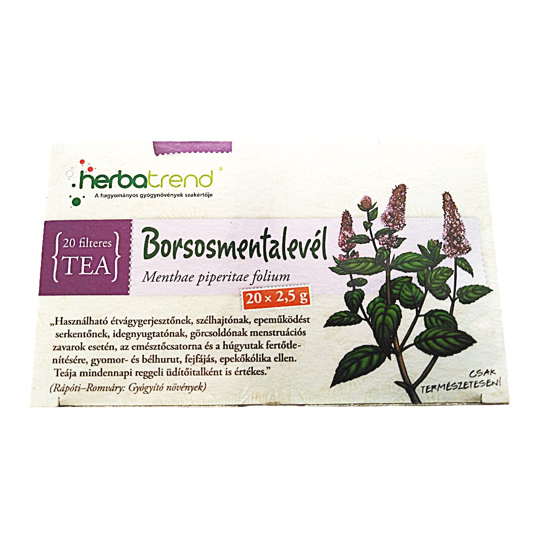 Herbatrend, Borsmentalevél tea, 50 g - eMAG.hu