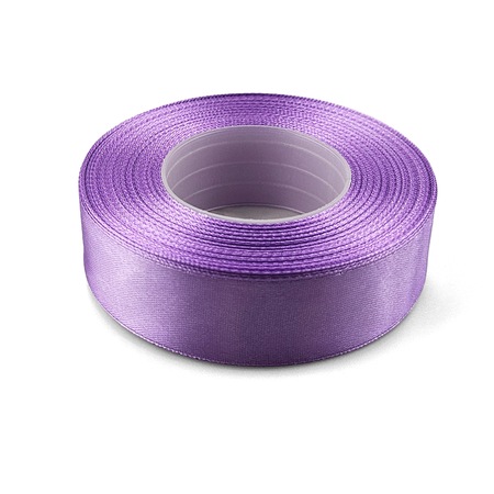Panglica eleganta din satin, Netuno, 25mm, 32m, culoare Lavanda, cu ...