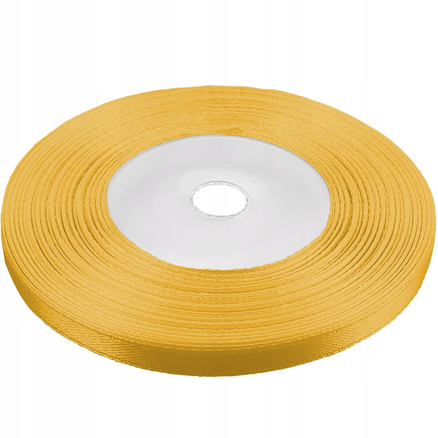 Panglica decorativa, Aksa, Satin, 6mm, 32m, Galben inchis - eMAG.ro