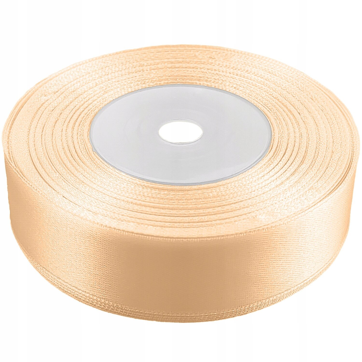 Panglica 25 mm, satin, crem, 32 metri - eMAG.ro