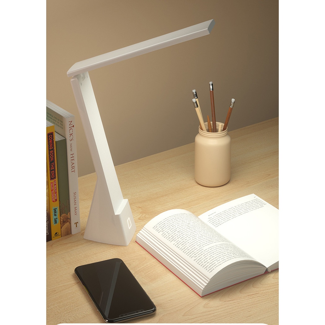Lampa de birou cu led portabila MODERON reglarea luminii prin atingere ...