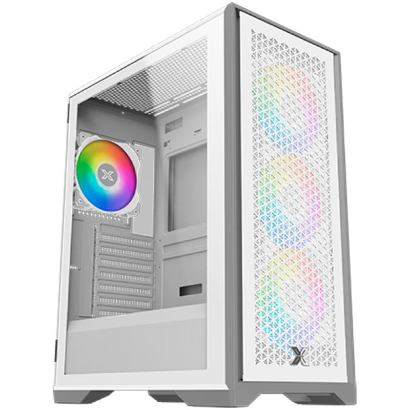 Carcasa computer, XIGMATEK, LUX S Arctic, Turn Mijlociu, Alb - eMAG.ro
