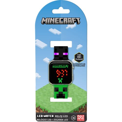 Ceas digital cu LED Minecraft - eMAG.ro
