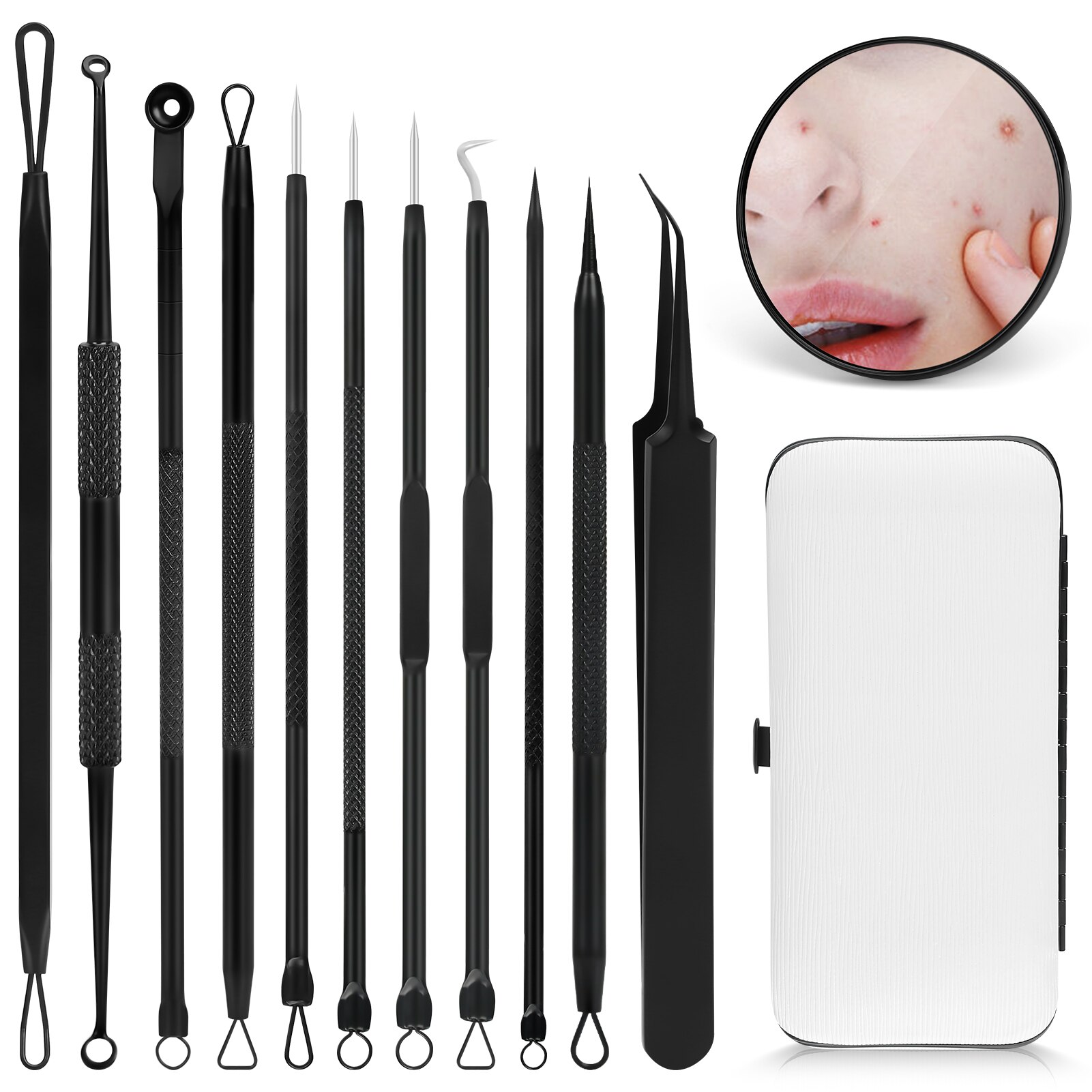 Set pensete, Otel, Argintiu - eMAG.ro