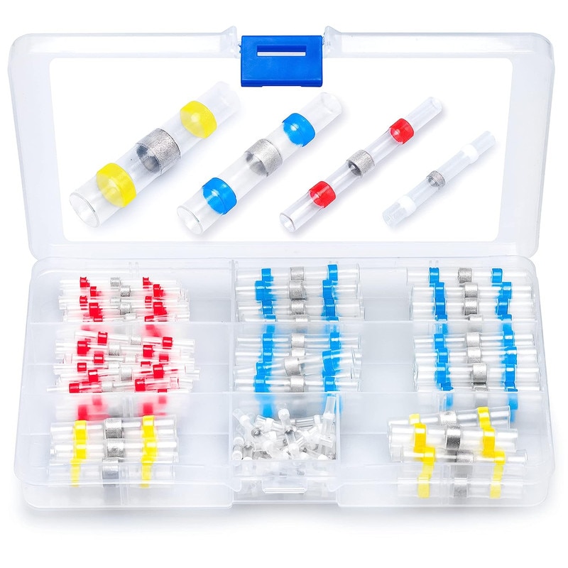 Set 200 conectori termocontractabili pentru lipire conductori electrici ...