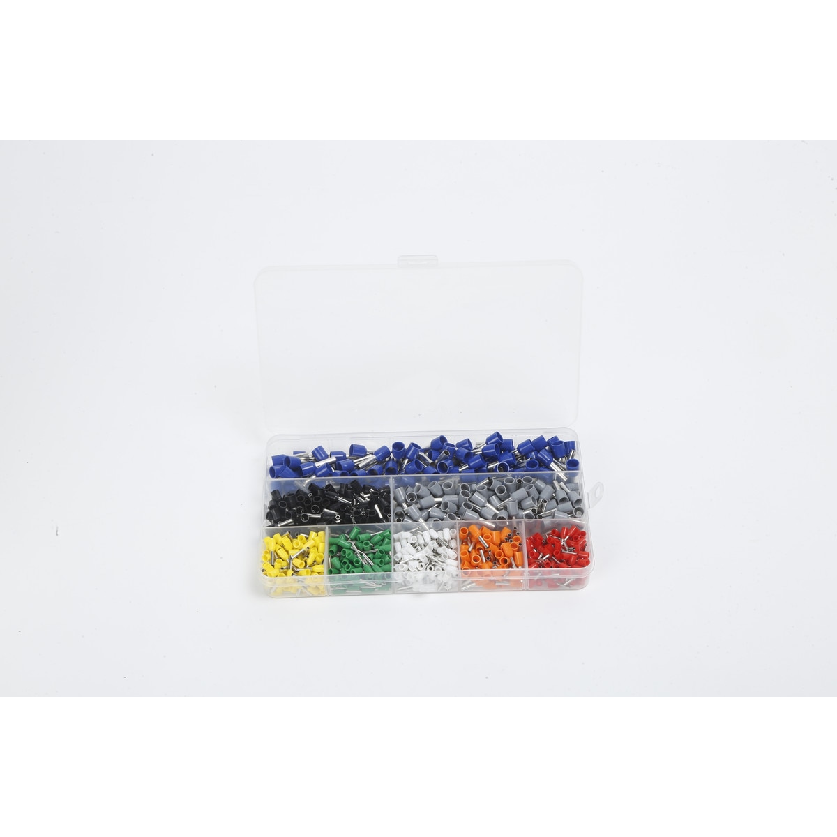 Set 1900 pini terminali pentru conductori electrici, Plastic/Metal ...