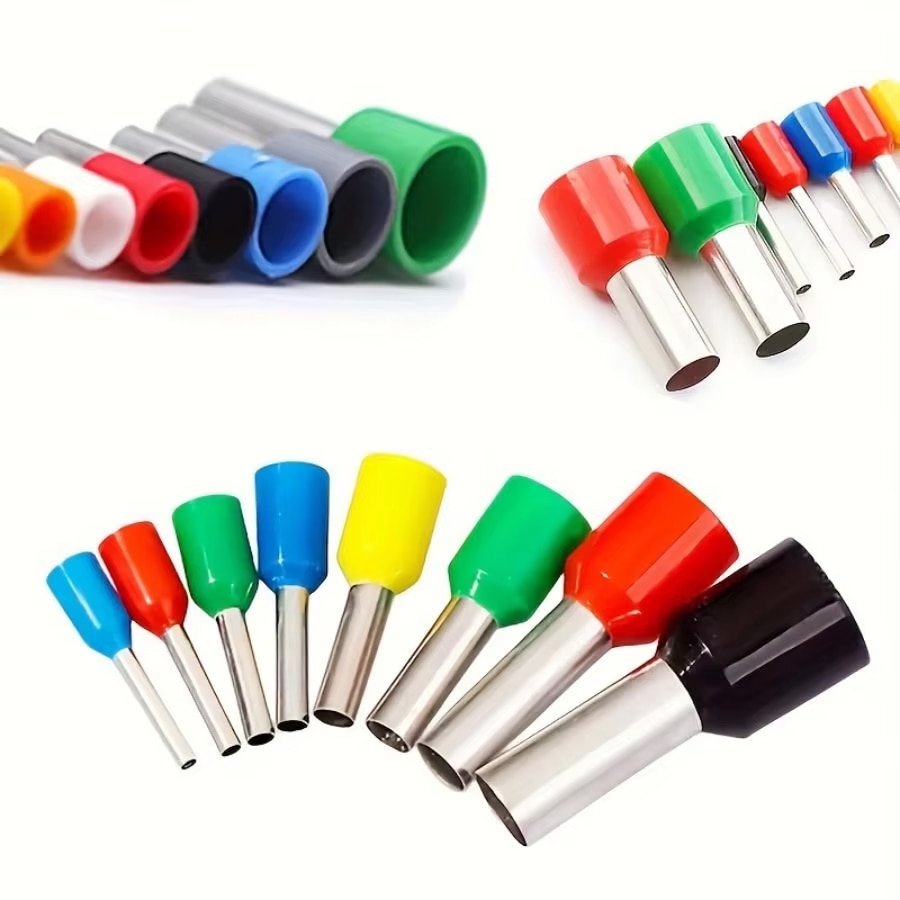 Set 1900 pini ferule terminali, 0,5-6mm², kashemano, pentru conductori ...