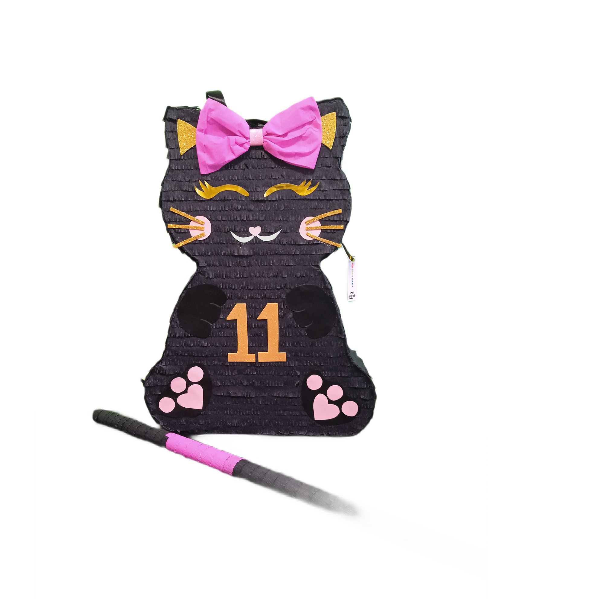 Pinata model Pisica neagra, 45 cm, negru - eMAG.ro
